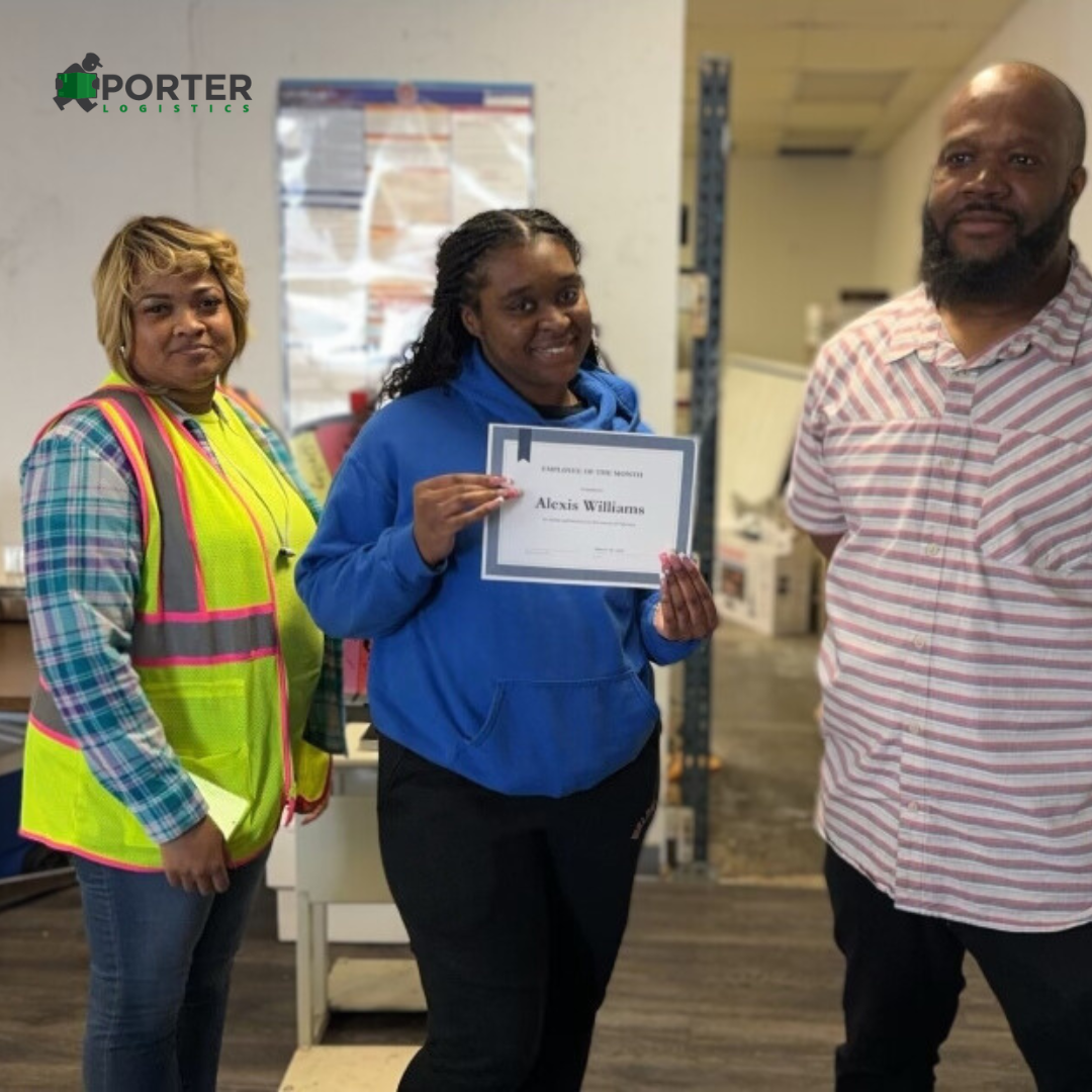 March Employee of the Month! - Porter Logistics