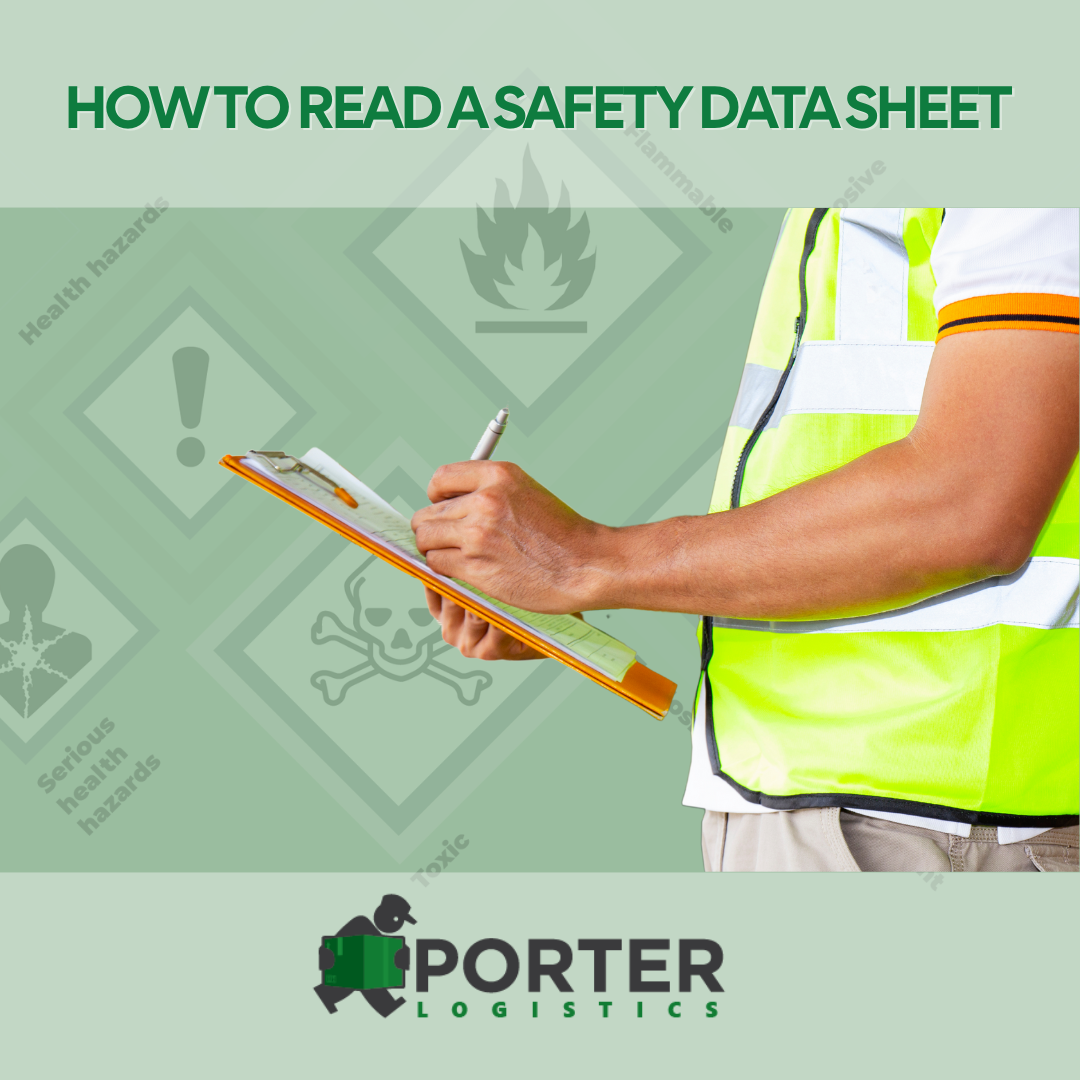 How to Read a Safety Data Sheet (SDS) | Porter Logistics
